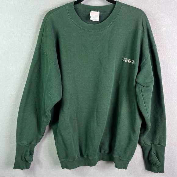 Handcuffs | Sweaters | Vintage 9s Handcuffs Skatesweatshirt Green Xl ...